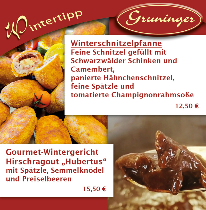 Ihre Seite für mehr Genuss - Gruninger Catering